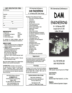 Concrete Dams ENGINEERING - 5th International Conference On ... - Fill ...