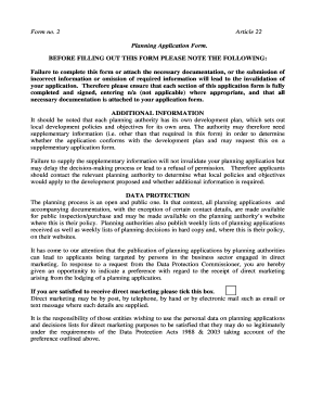 Fillable Online Planning Application Form - Cork County Council Fax Email Print - pdfFiller