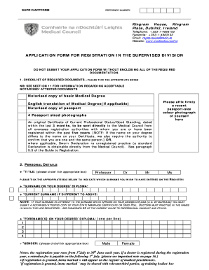 Irish Medical Council Address - Fill Online, Printable, Fillable, Blank ...