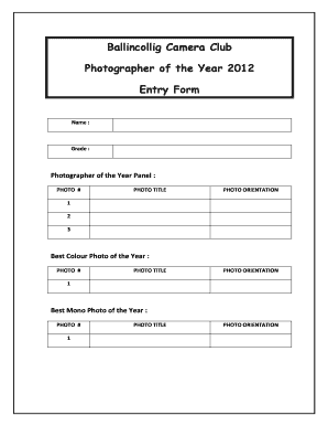 Fillable Online ballincolligcameraclub Ballincollig Camera Club ...