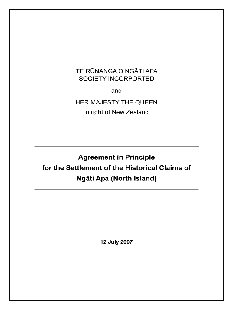 Fillable Online Ngati Apa (North Island) AIP - Terabyte Interactive Fax ...