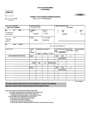 Fillable Online FORM 23-B - Ayala Land Fax Email Print - pdfFiller
