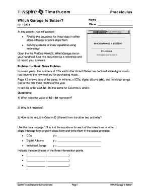 Fillable Online Which Garage Is Better Fax Email Print - pdfFiller