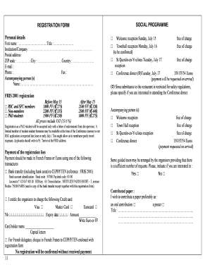 Fillable Online SOCIAL PROGRAMME Fax Email Print - pdfFiller