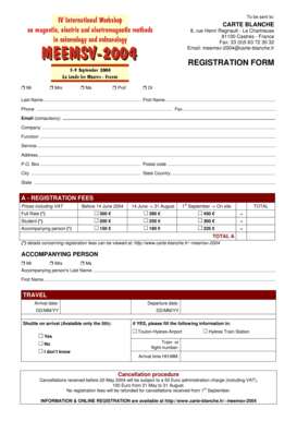 Fillable Online REGISTRATION FORM - perso.orange.fr Fax Email Print ...