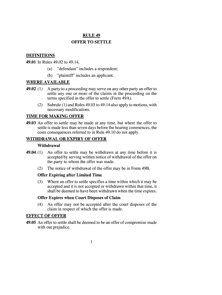 Fillable Online 01 In Rules 49 Fax Email Print - pdfFiller