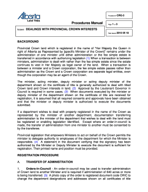 Fillable Online servicealberta gov ab Procedures Manual - Service ...