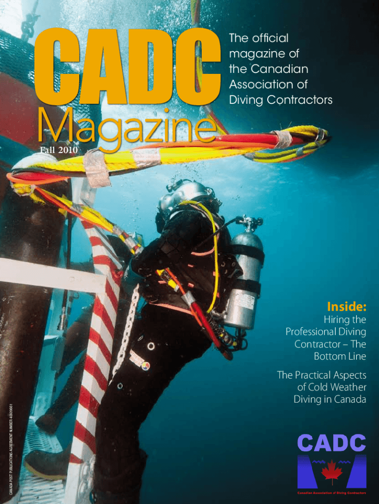 Canadian Association of Diving Contractors's post: Fill out & sign ...