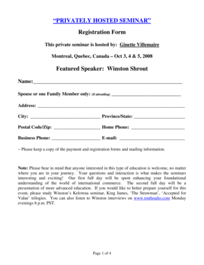Fillable Online Montreal Registration Form Fax Email Print - pdfFiller