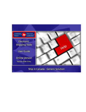 Fillable Online Canada Post EST Online EOE Ship in Canada Generic ...