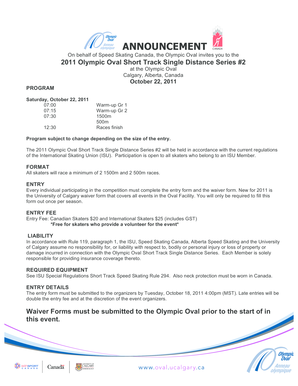Fillable Online Entry Form - Kamloops Long Blades Fax Email Print ...