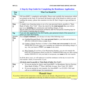 Fillable Online A Step-by-Step Guide for Completing the Remittance ...