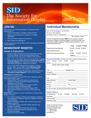 Fillable Online Membership brochure Fax Email Print - pdfFiller