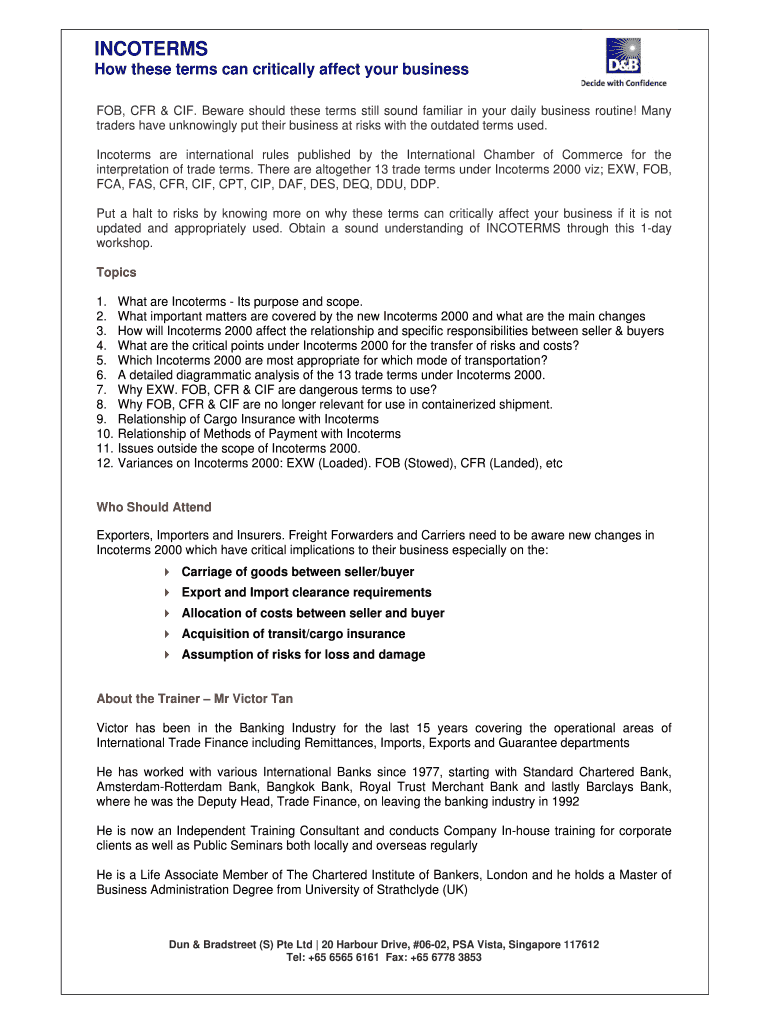 Fillable Online INCOTERMS-5Jun09.doc Fax Email Print - pdfFiller