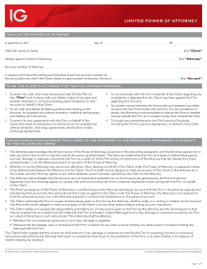 Fillable Online Power of Attorney form (PDF, 1.190KB) Fax Email Print ...