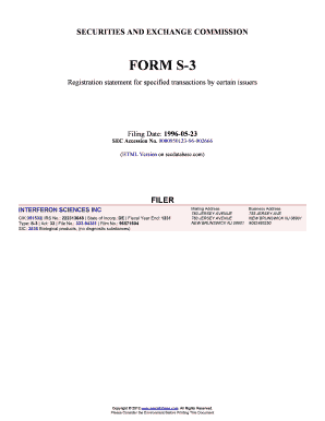 Interfron - Fill Online, Printable, Fillable, Blank | pdfFiller