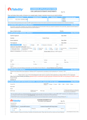 Fillable Online COMMON APPLICATION FORM ARN- - sprism Fax Email Print ...
