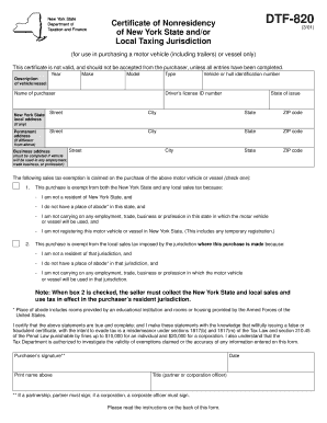 Dtf 820 Pdf - Fill Online, Printable, Fillable, Blank | pdfFiller