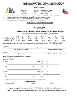 Fillable Online State Cup National Entry Form - Notts Forest Football ...
