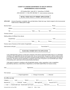 Fillable Online Annual permit application - Raw Health Expo Fax Email ...
