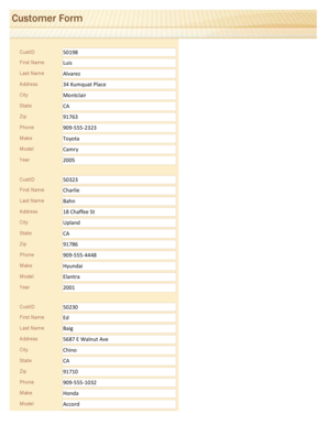 Fillable Online Customer Form - ReedAppliedIT Fax Email Print - pdfFiller