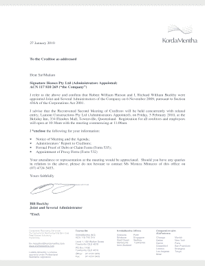 Fillable Online Supplementary Report by Administrators - KordaMentha ...