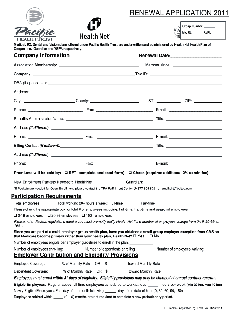 Fillable Online Renewal Application Fax Email Print - pdfFiller