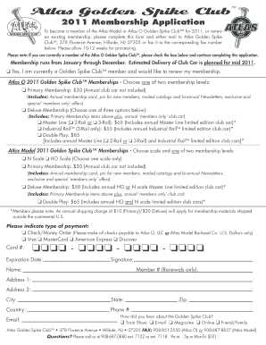 Fillable Online GSC application form 2011.indd - Atlas O Fax Email ...