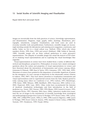 Fillable Online dumit 13 Social Studies of Scientific Imaging and ...