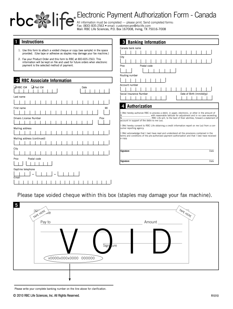 Rbc Void Cheque 2020 2021 Fill And Sign Printable Template Online 