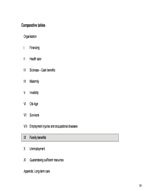 Fillable Online Comparative tables Fax Email Print - pdfFiller