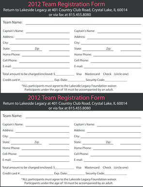 Fillable Online 2012 Team Registration Form 2012 Team Registration Form ...