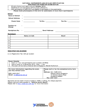Fillable Online clad form submission Fax Email Print - pdfFiller