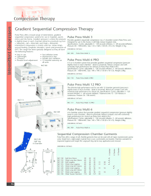Fillable Online Intermittent Compression Compression Therapy Fax Email Print - pdfFiller