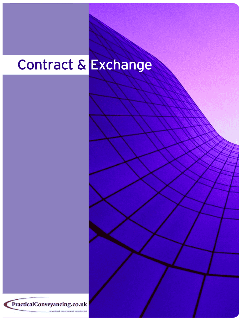 Fillable Online Contract & Exchange Fax Email Print - pdfFiller