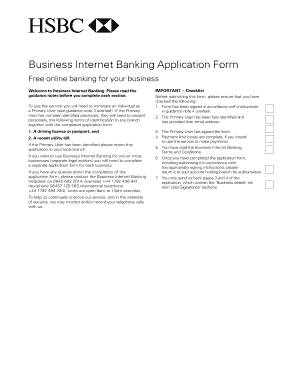 Fillable Online Business Internet Banking Application Form Fax Email ...