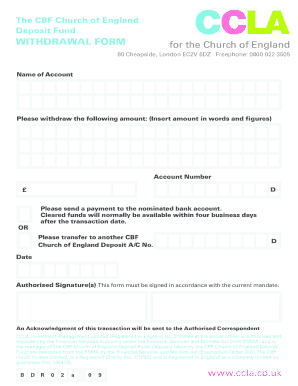 Fillable Online B-DR-02a COIF Dep Withdrawal form.indd Fax Email Print ...