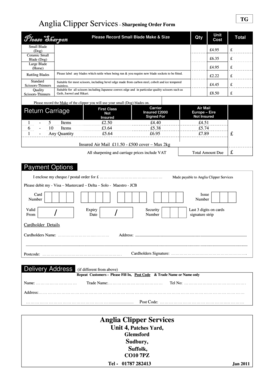 Fillable Online To download the Blade Sharpening Form - Technogroom Fax ...
