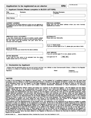 Er3 Form - Fill Online, Printable, Fillable, Blank | pdfFiller