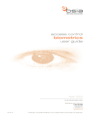 Fillable Online Biometrics GUIDE Form 181 - Canasa Fax Email Print - pdfFiller