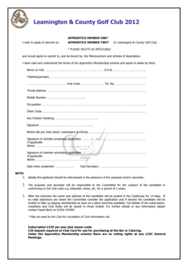 Fillable Online 2012 summer season application form Fax Email Print ...