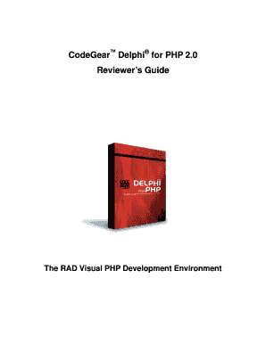 Fillable Online CodeGear Delphi for PHP 2 Fax Email Print - pdfFiller