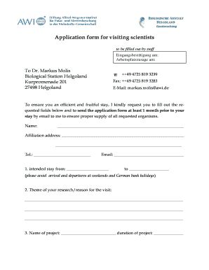 Fillable Online awi Application form June 2012.pdf, pages 1-4 - AWI ...