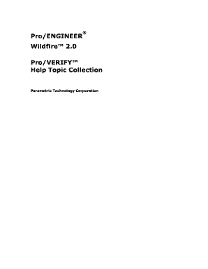 Fillable Online Pro/VERIFY Help Topic Collection - CAD.de Fax Email Print - pdfFiller