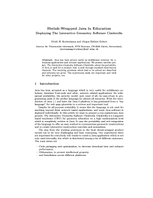 Fillable Online Shrink-Wrapped Java in Education - M10 Fax Email Print ...