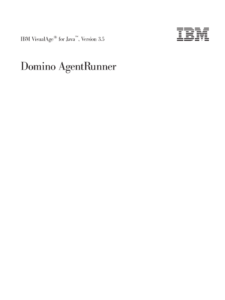 Fillable Online Domino AgentRunner Fax Email Print - pdfFiller