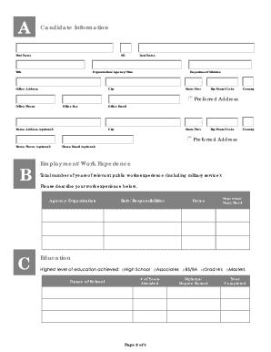 Fillable Online apwa Donald C. Stone Level 1 Application Form ...