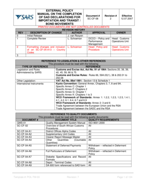 Fillable Online Sars manual for completion of impt/expt forms - SAASP ...