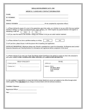 Fillable Online eeservices co Trade Test Application doc 4 - EE ...
