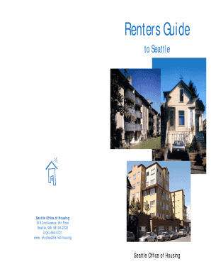 Fillable Online Renters Guide Fax Email Print - pdfFiller